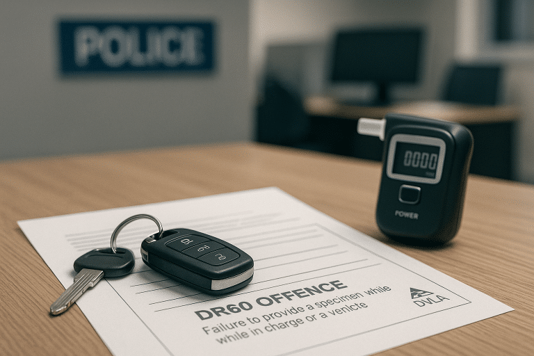 DR60 Conviction: Penalties, Defences and Legal Guidance